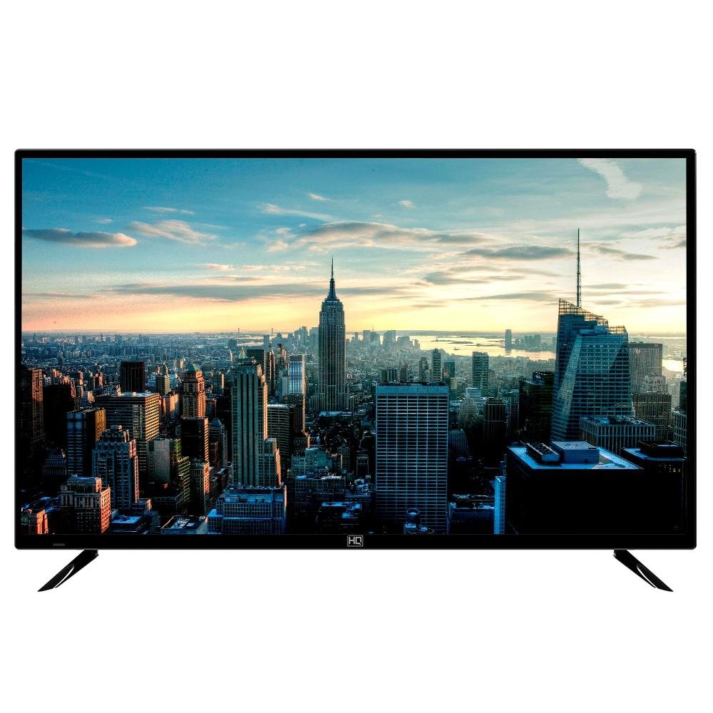 Smart TV HQ 43 Polegadas LED UHD 4K, 3 HDMI, 2 USB, Wi-Fi, Conversor ...