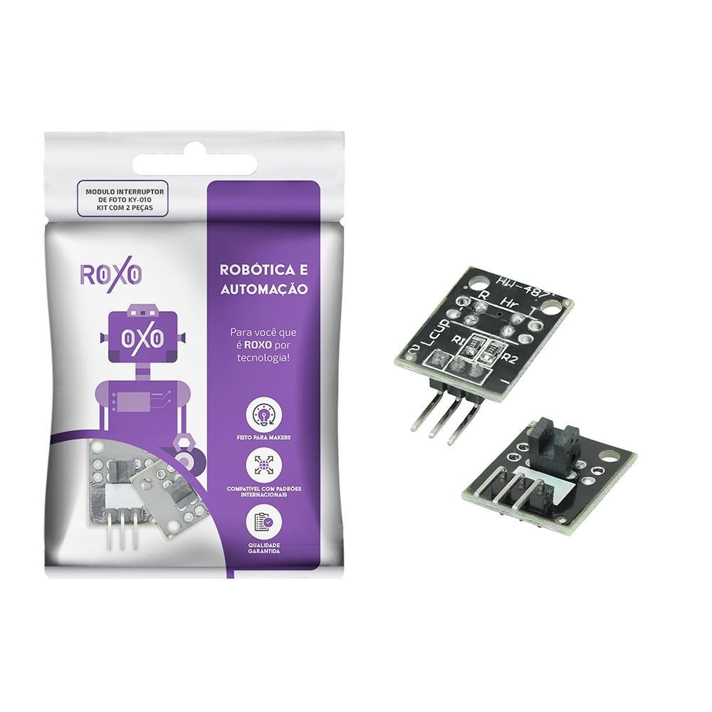 Módulo Foto Interruptor RoXo KY-010 | KaBuM!