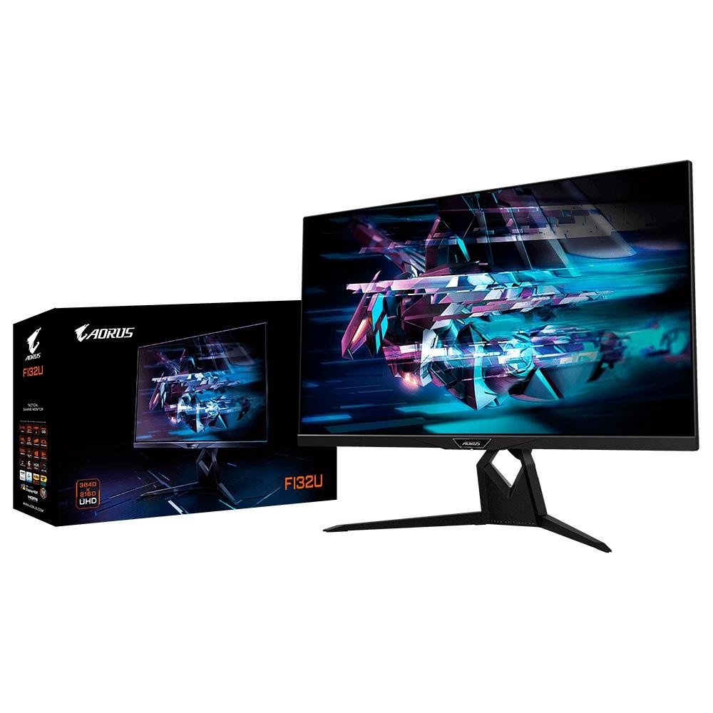 Monitor Gamer Aorus 31.5 4K UHD, 144Hz, 1ms, IPS, HDMI e DisplayPort ...