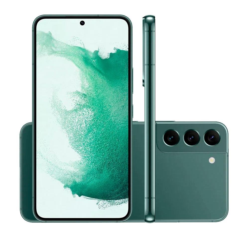 Smartphone Samsung Galaxy S22 5G Verde | KaBuM!