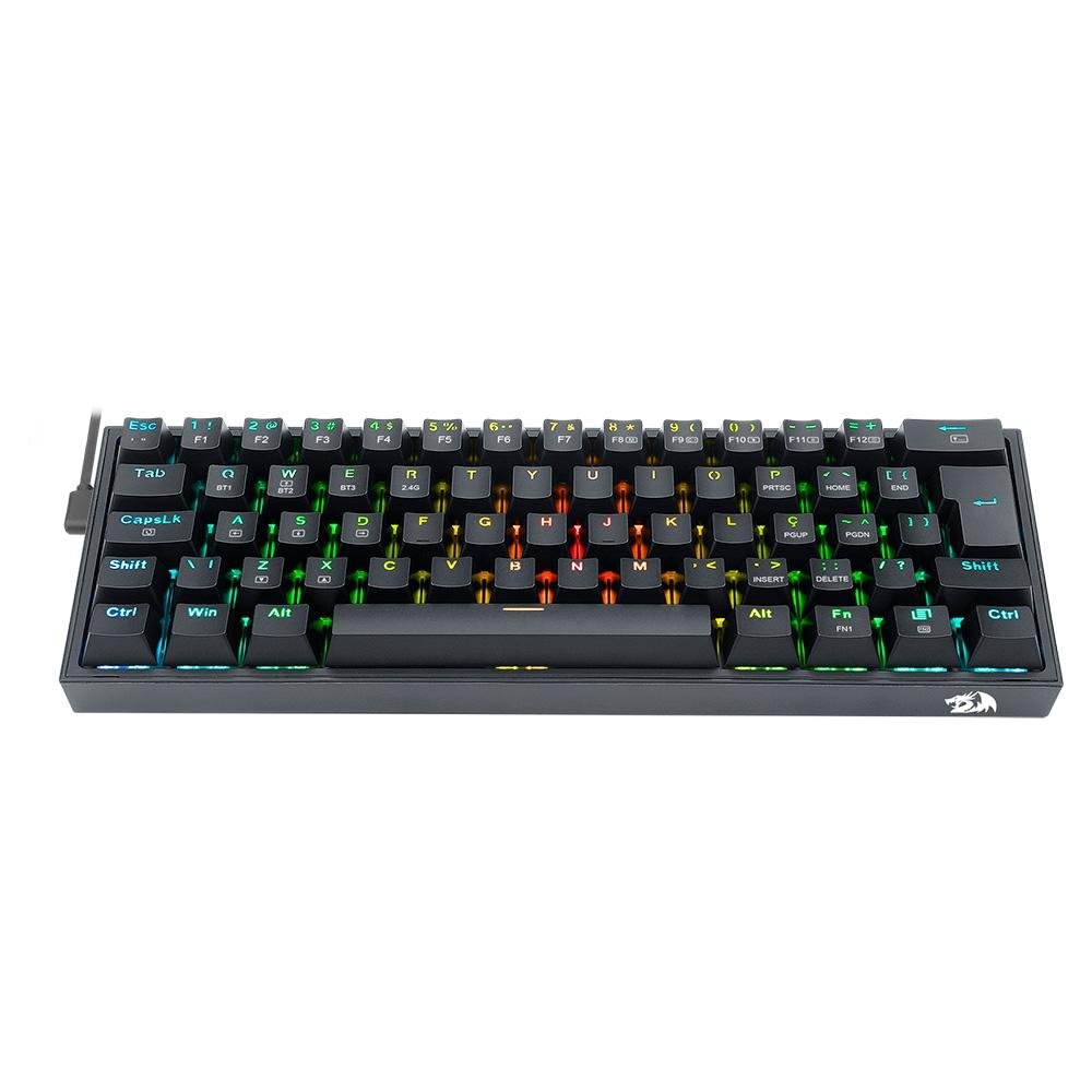 Teclado Mecânico Gamer Redragon Fizz Pro | KaBuM!
