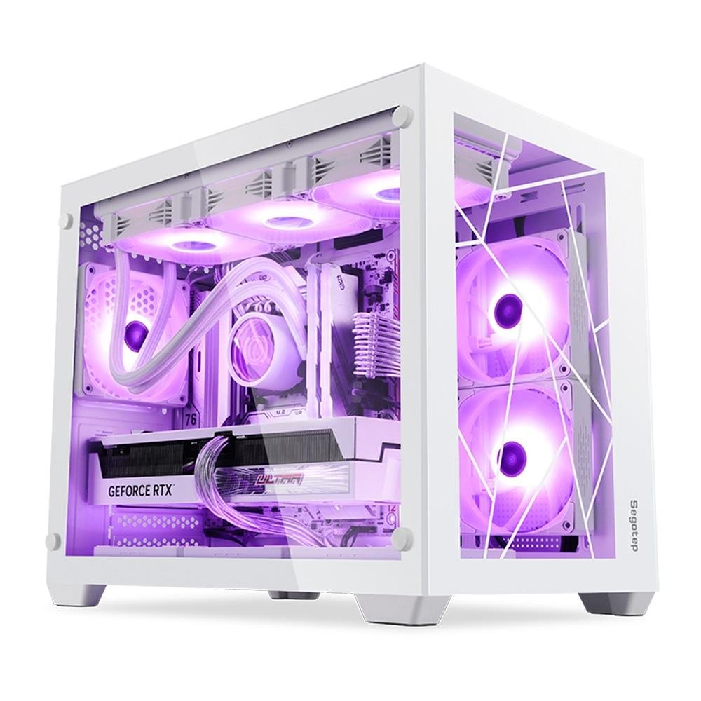 Gabinete Gamer Segotep Lumi II Mini Tower | KaBuM!