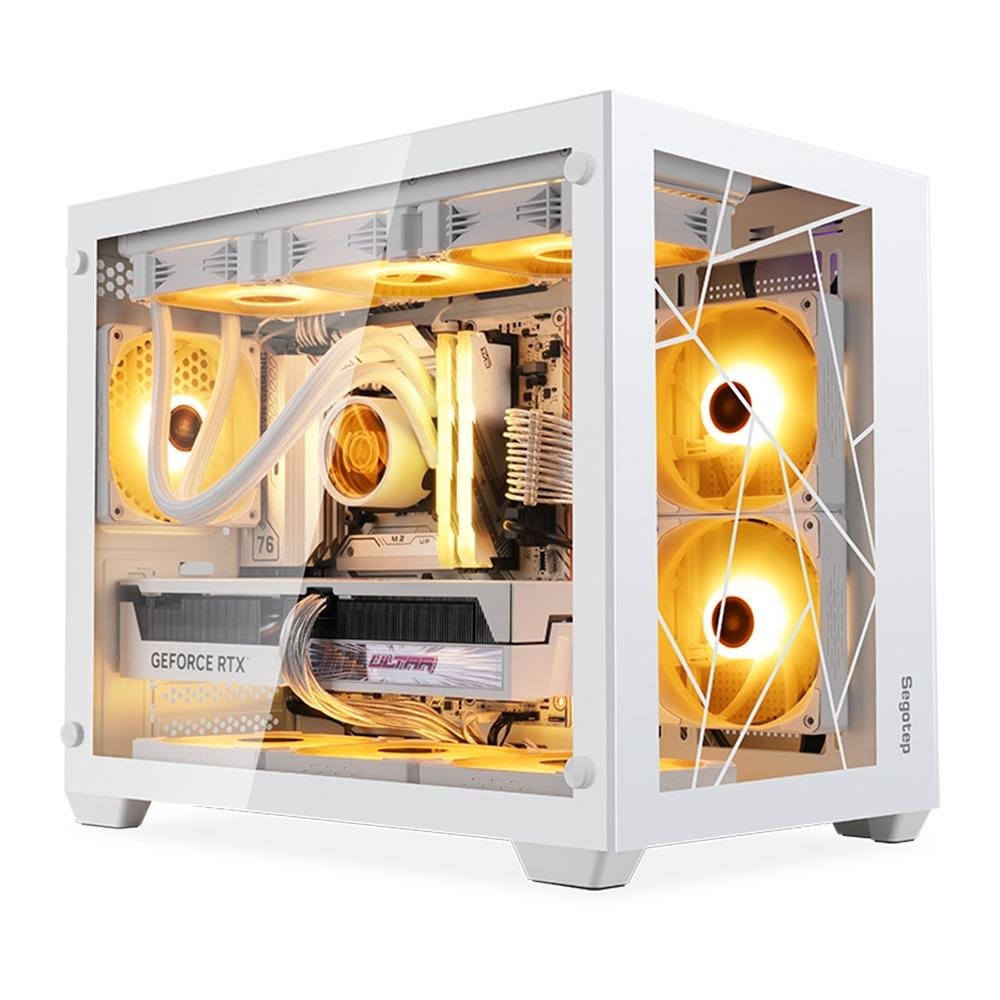 Gabinete Gamer Segotep Lumi II Mini Tower | KaBuM!