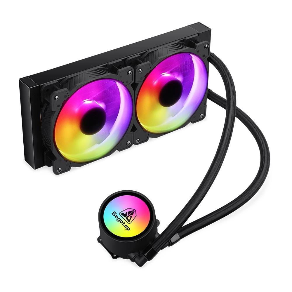 Water Cooler Segotep Beiced, ARGB 240mm | KaBuM!