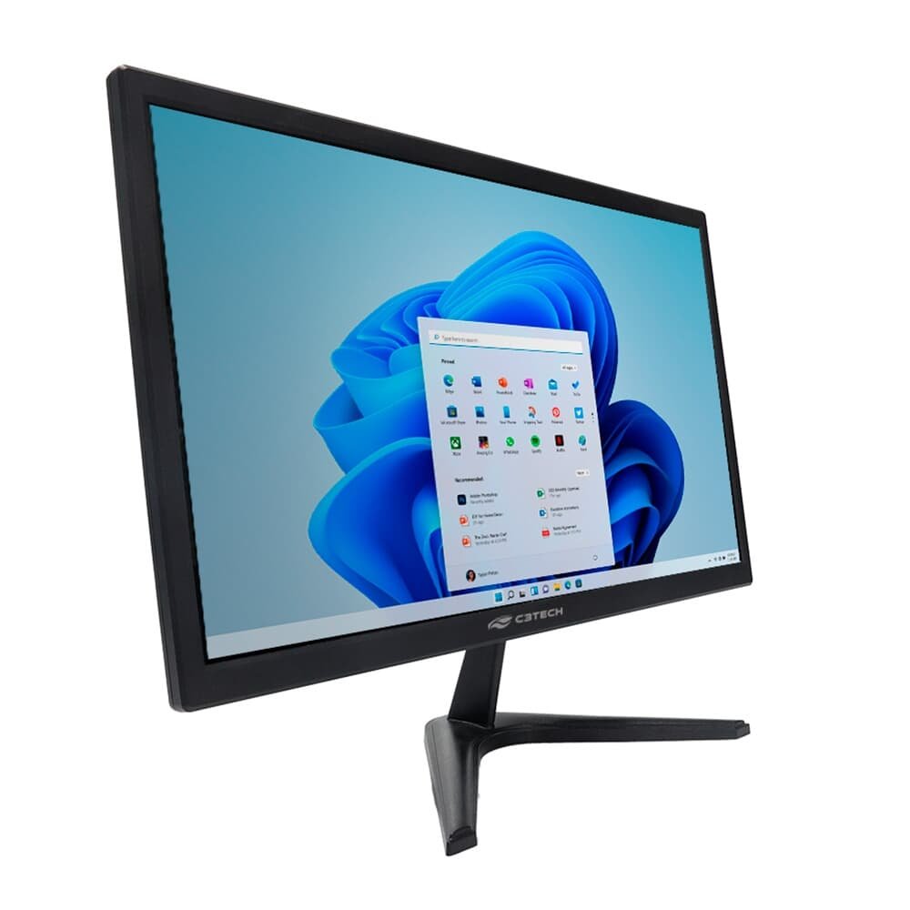 Monitor C3Tech 21.5" Full HD, 75Hz, IPS | KaBuM!