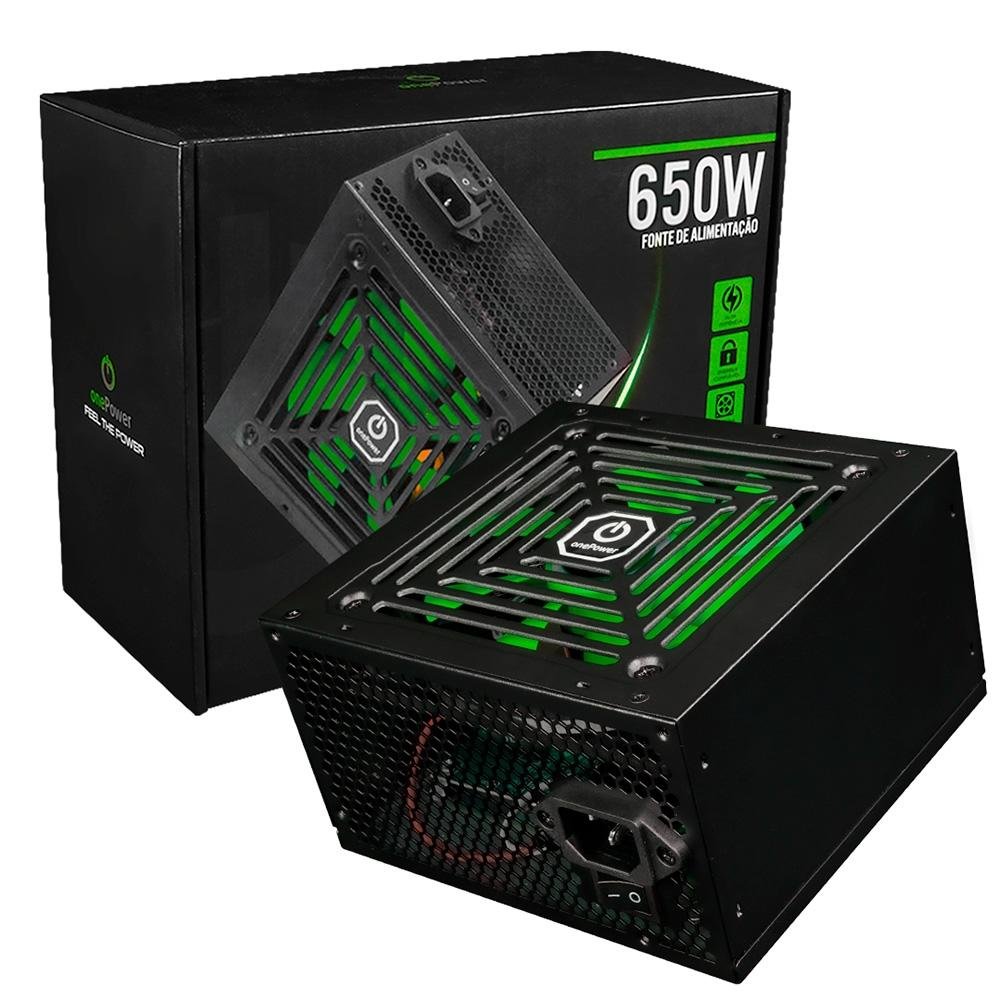 Fonte One Power 650W MP-650-OPASW | KaBuM!
