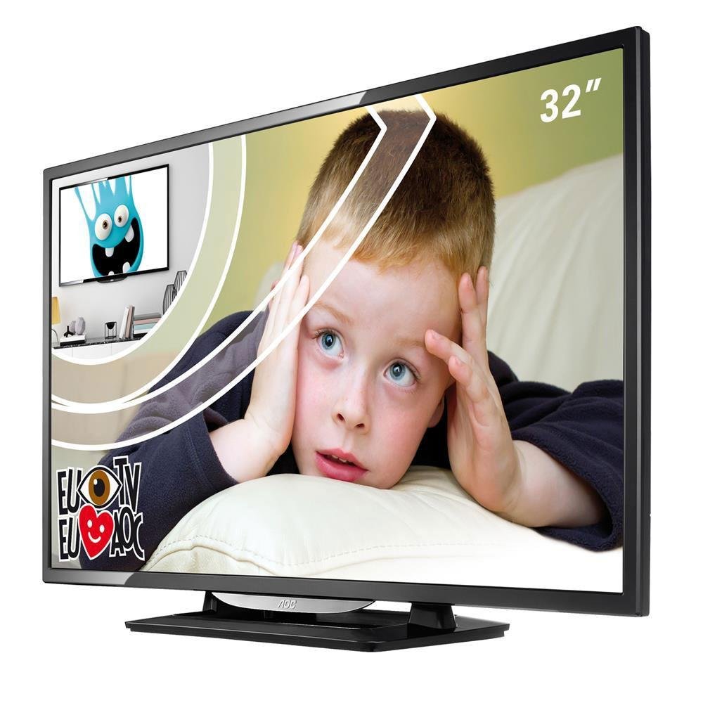 TV LED AOC 32´ HD com Conversor Digital, HDMI, USB - LE32D1352