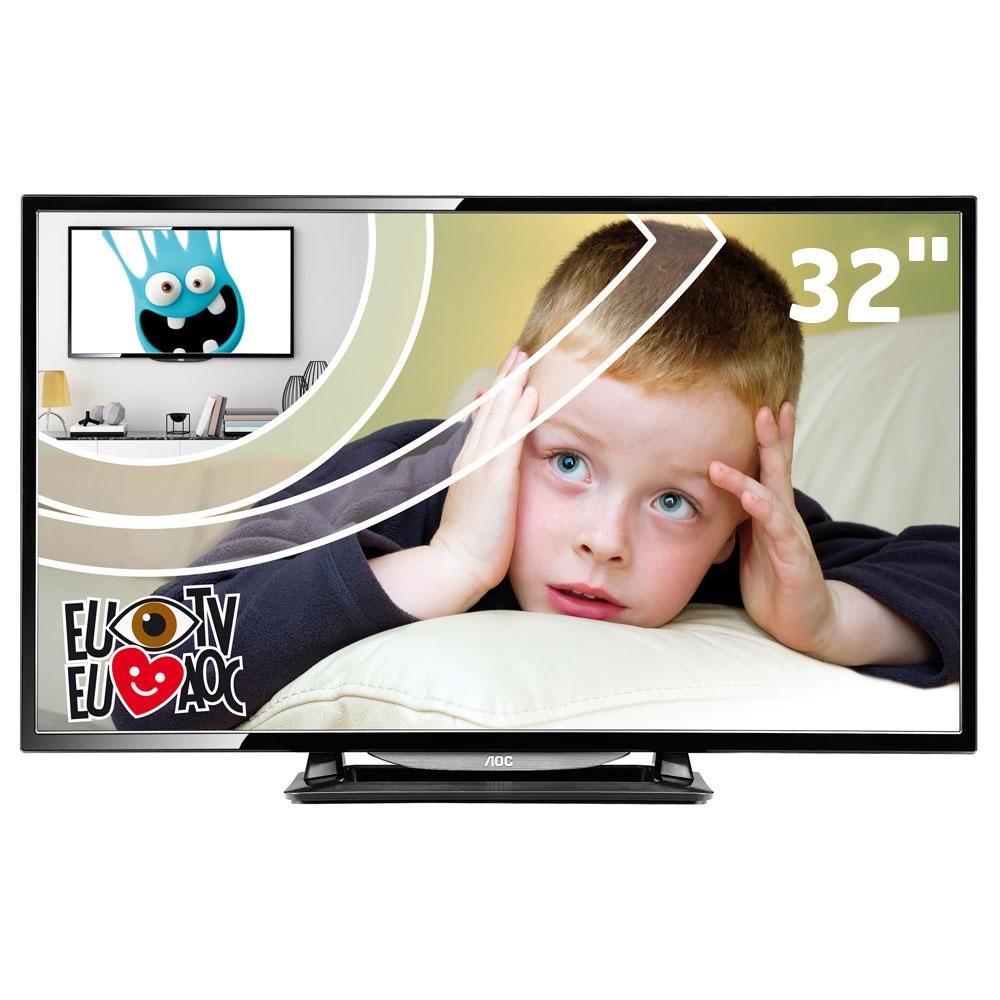 TV LED AOC 32´ HD com Conversor Digital, HDMI, USB - LE32D1352