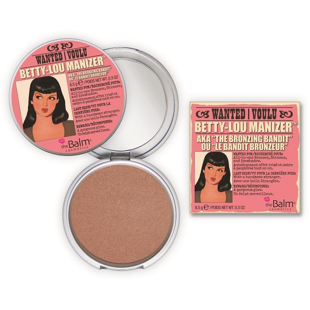 The Balm Bronzer, Iluminador e Sombra Betty Lou Manizer