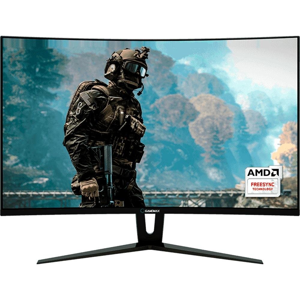 Monitor Gamer Gamemax LED 27´ Widescreen Curvo, Full HD, HDMI/DVI ...