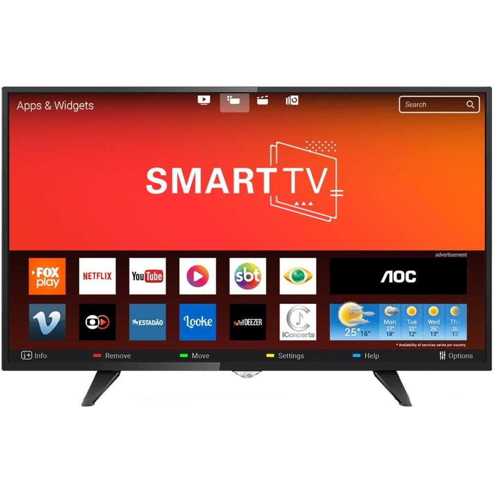Smart TV AOC 43´ LED FULL HD - LE43S5970 | KaBuM!