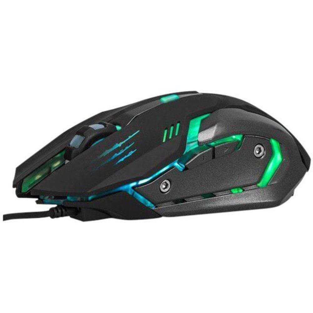 Mouse Gamer RGB Argom Óptico 2400DPI 6 Botões | KaBuM!
