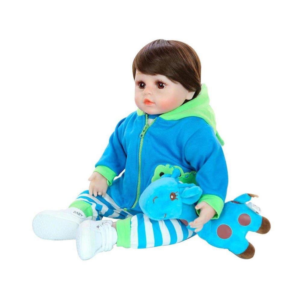 Bebê Reborn David Laura Baby 45cm com Acessórios