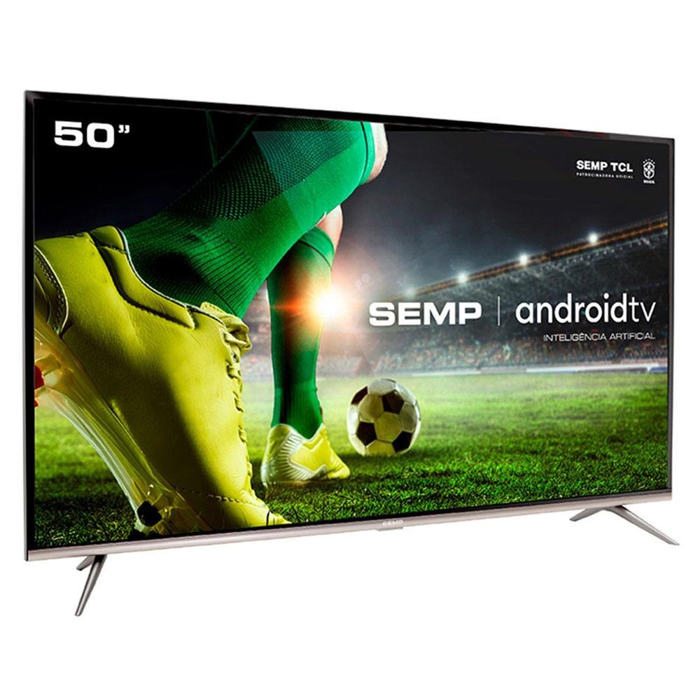 Smart TVSemp Toshiba 50polegas TCL LED 4k KaBuM