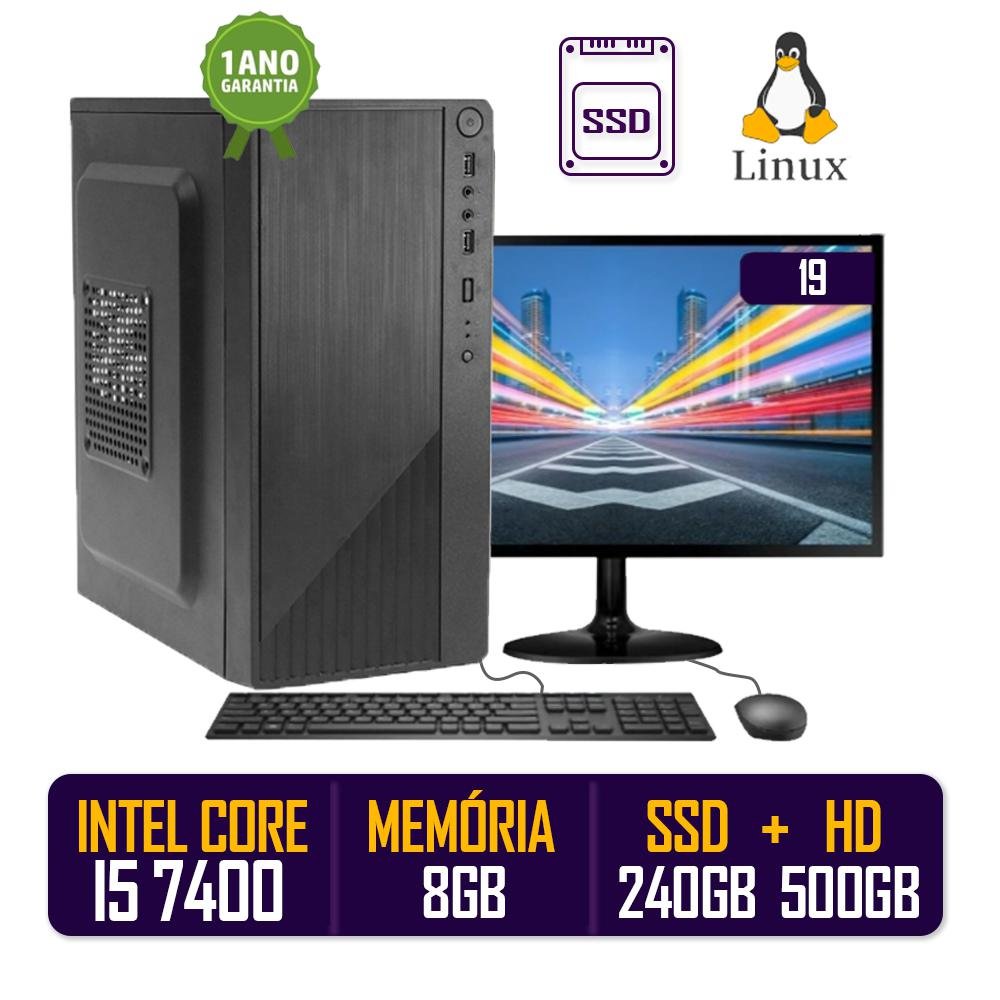 Computador, I5, 8GB, SSD 240GB, HD 500GB | KaBuM!