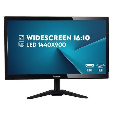 Monitor LED 17.1 BPC Widescreen HDMI/VGA Preto | KaBuM!