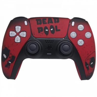 Controle Personalizado Deadpool- Sony - Ps5 | KaBuM!