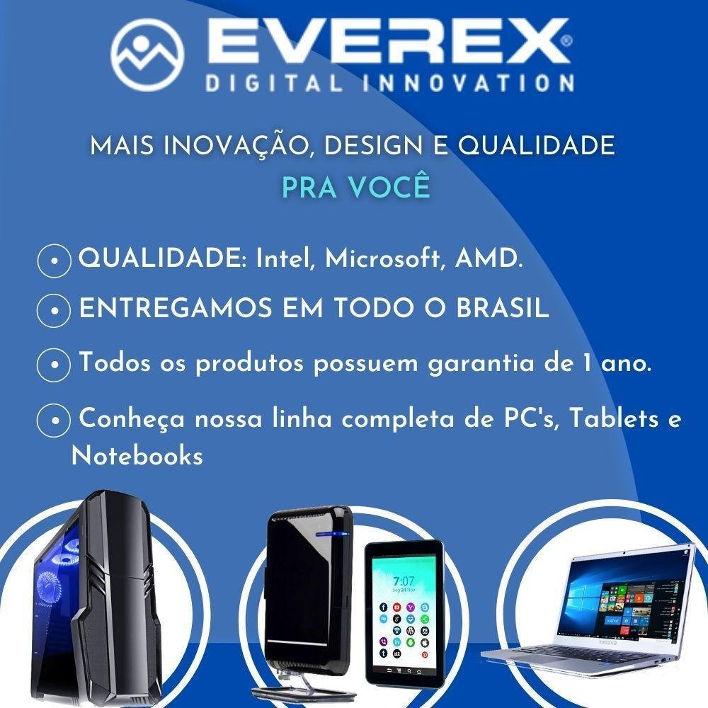 Pc Desktop Everex Intel Core I3 4GB Memória KaBuM