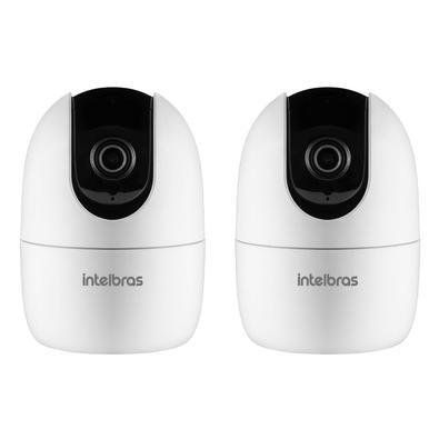 Kit 2 Câmeras Wi-fi Intelbras, IM4 C, Mibo 360º, Interna | KaBuM!