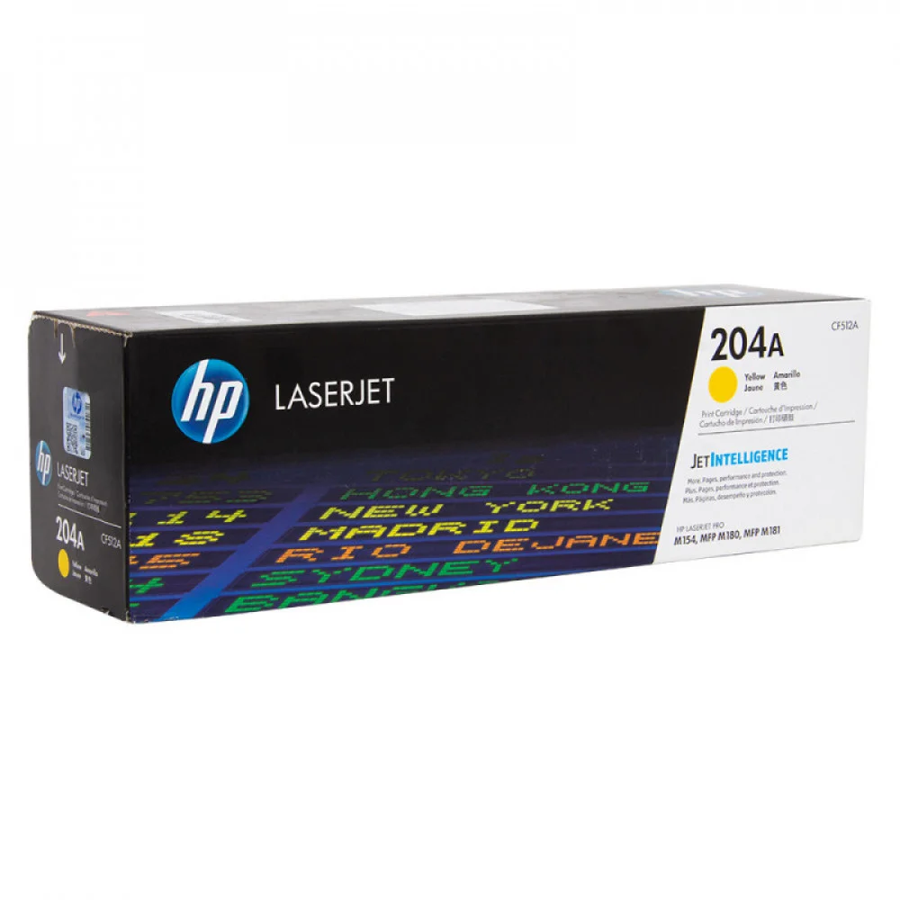 Toner HP 204A Amarelo CF51Aa Laserjet Pro M154