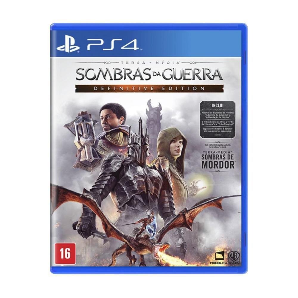 Jogo Terra Média: SoMBra Da Guerra, P/ PS4| KaBuM!