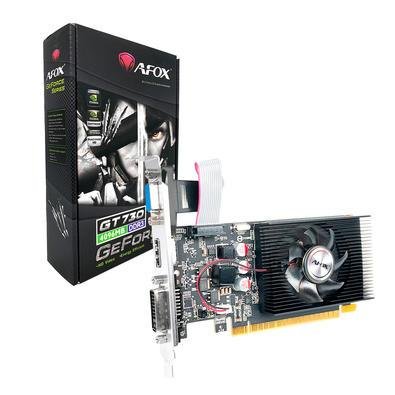 Placa De Vídeo Afox Geforce - Af730-4096d3l6 | KaBuM!