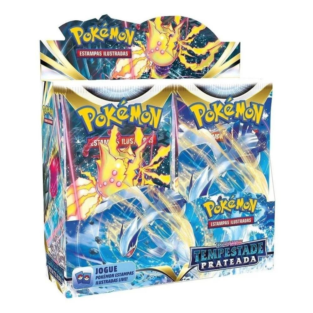 Booster Copag Box Pokémon Espada E Escudo | KaBuM!