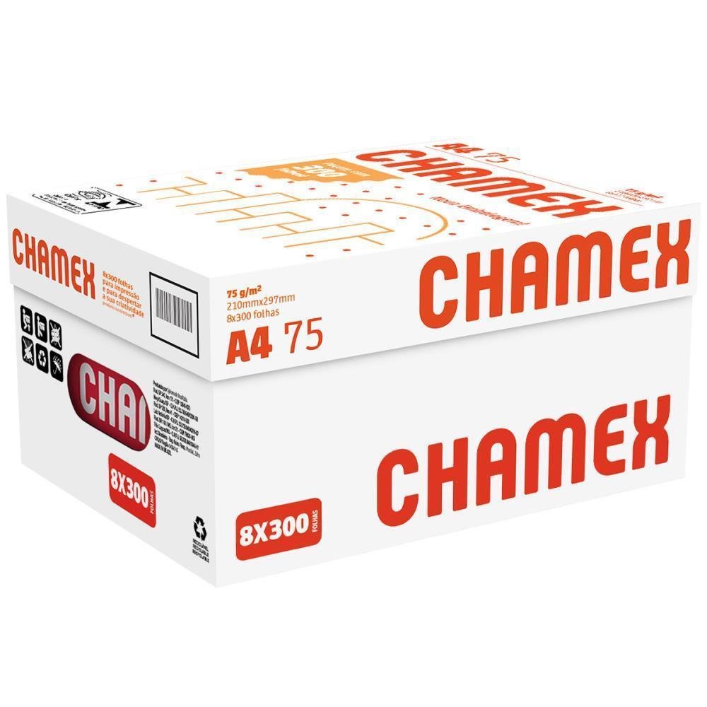 Papel Sulfite International Paper A4 Chamex 75g