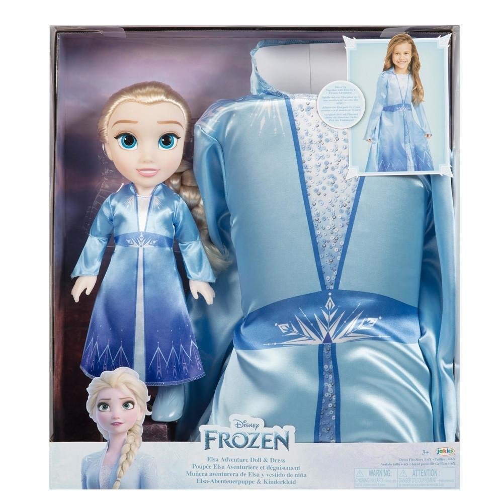 Boneca Disney Frozen Elsa Fantasia KaBuM
