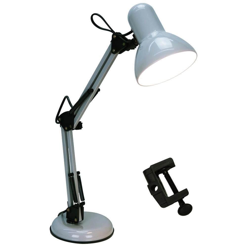 Luminária Pixar Articulada Abajur Cinza KaBuM