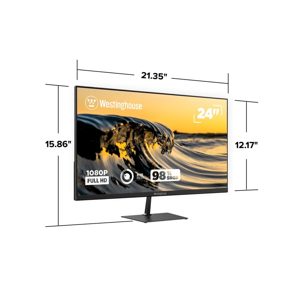 Monitor Westinghouse Black Wes 24 Polegadas KaBuM